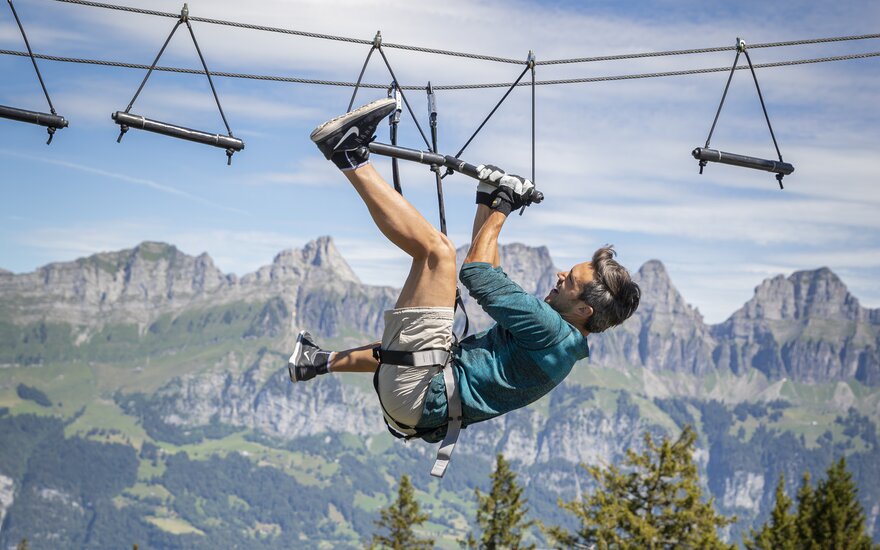 Kletterturm CLiiMBER am Flumserberg I Bergbahnen Flumserberg
