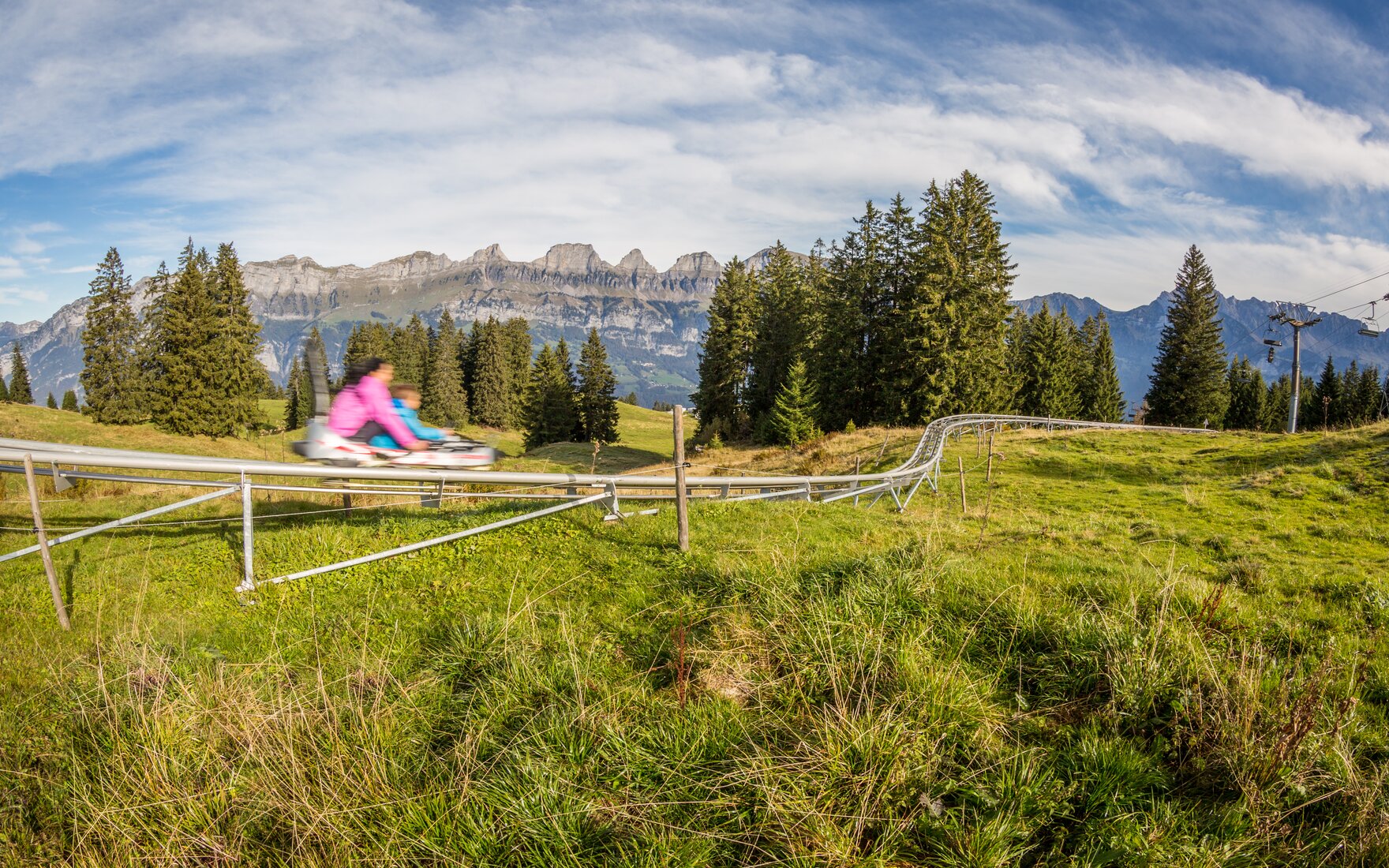 FLOOMZER summer toboggan run | Bergbahnen Flumserberg AG